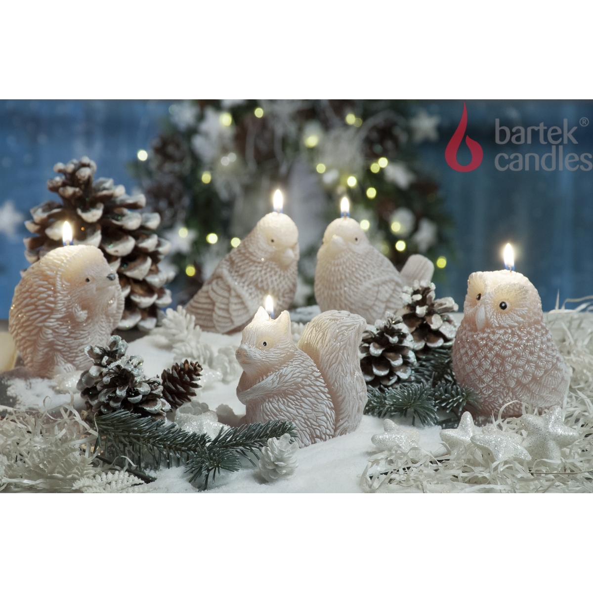 Figurka Sowa - Bartek Candles