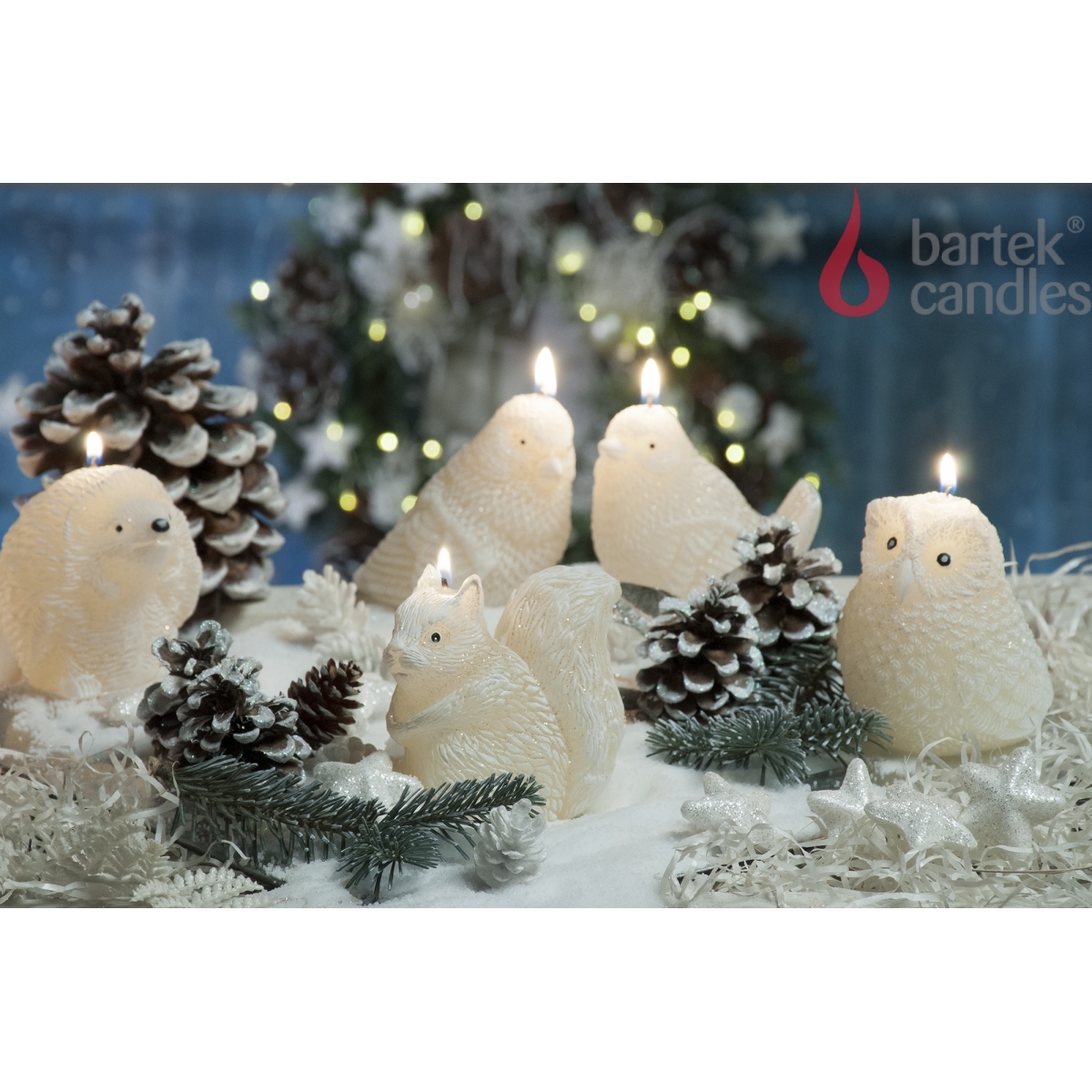 Figurka Sowa - Bartek Candles